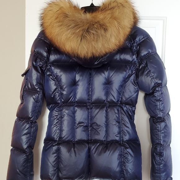 SAM. | Jackets & Coats | Almost New Sam Fur Trim Short Down Jacket ...